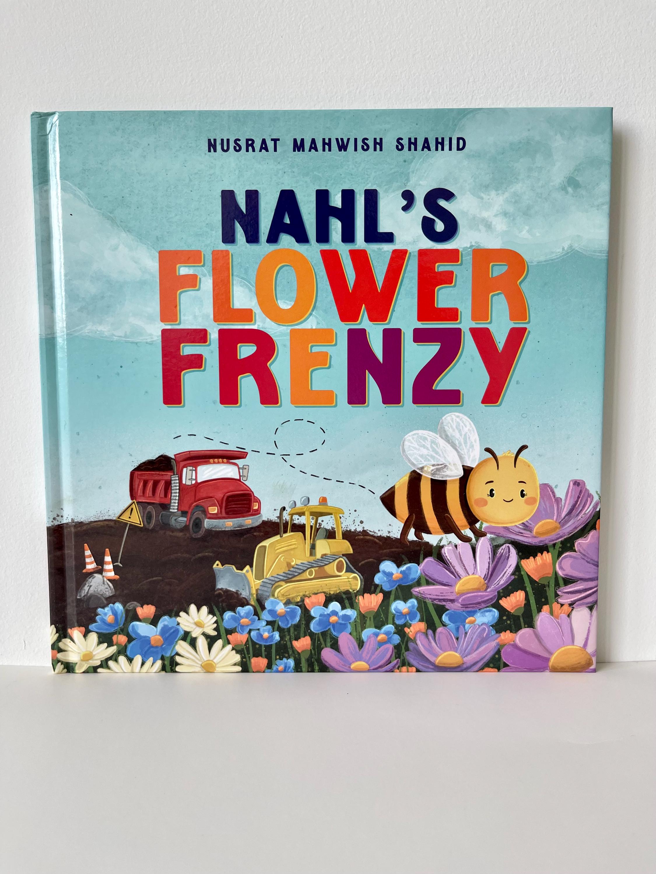 Nahl's Flower Frenzy Hardcover Children's Book | Illustrated Story - Etsy