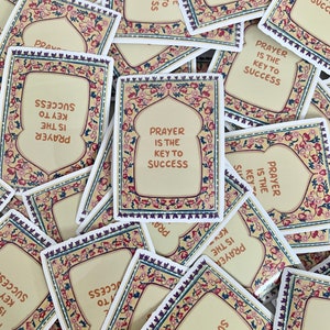 Prayer Rug Sticker, Islamic Sticker, Muslim Sticker, Laptop Sticker ...