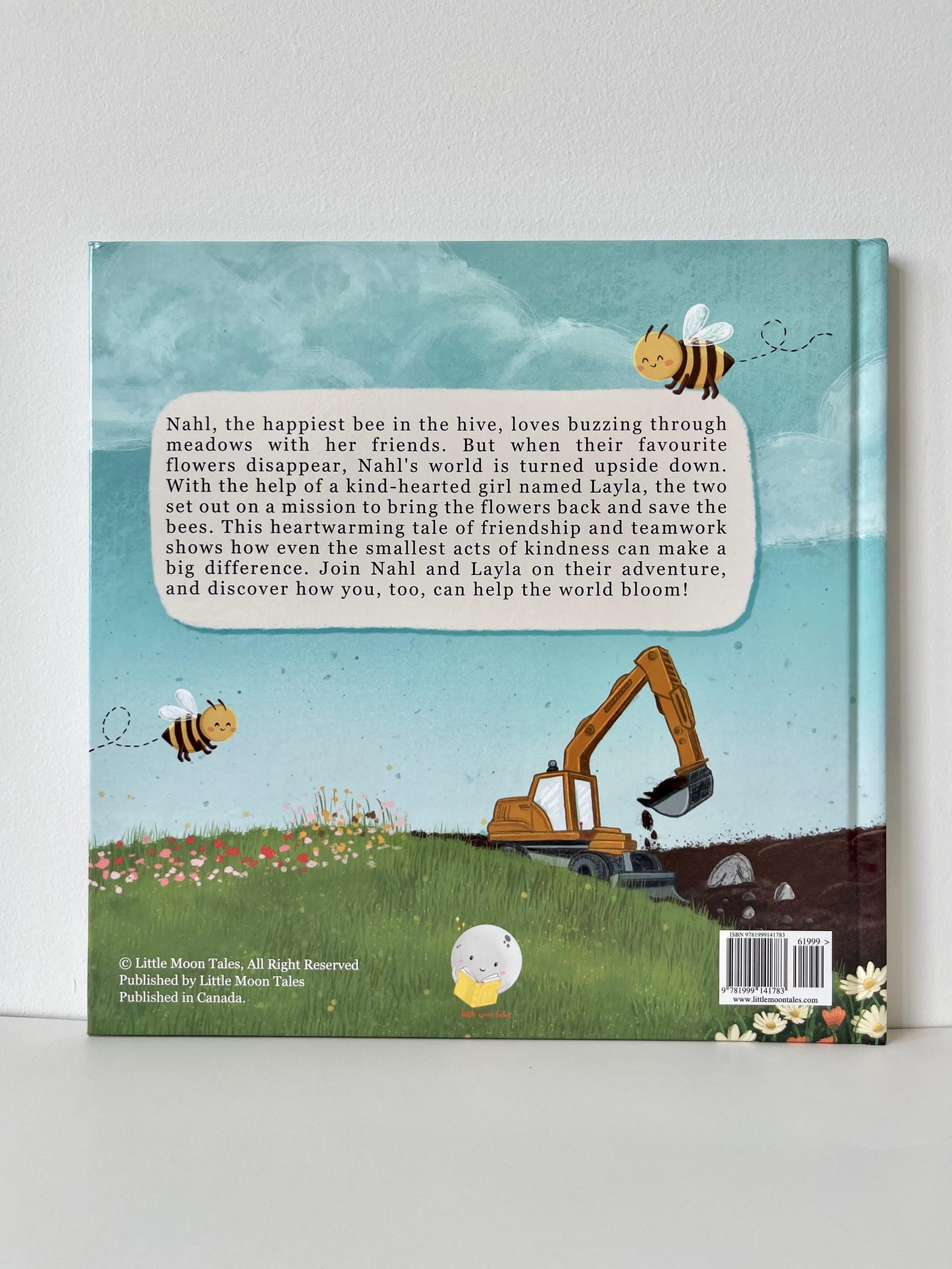 Nahl's Flower Frenzy Hardcover Children's Book | Illustrated Story - Etsy