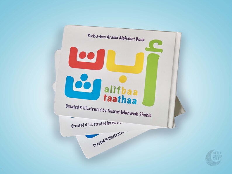 Alif Baa Taa Thaa Arabic Alphabet Book Peek-a-boo Book | Etsy