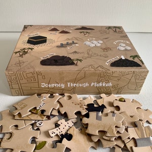Ramadan & Hajj Puzzle Pack | Set of 2 Puzzles | 120 Piece Puzzle ...