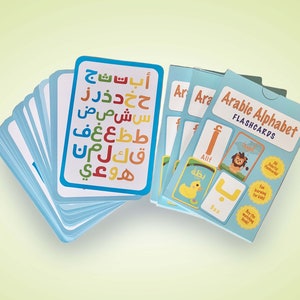Alif Baa Taa Thaa Book and Flashcard Set | Arabic Alphabet Book and ...