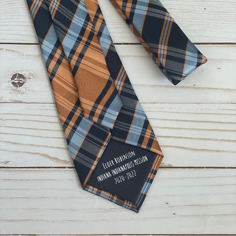 Personalized LDS Missionary Tie Missionary Gift - Etsy