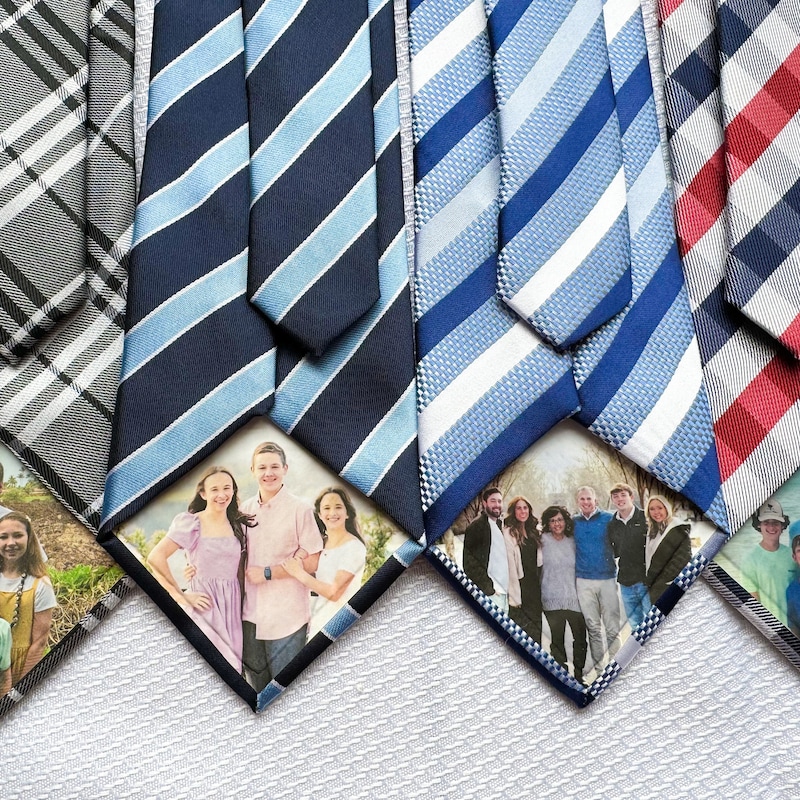 Personalized Photo Ties - Etsy