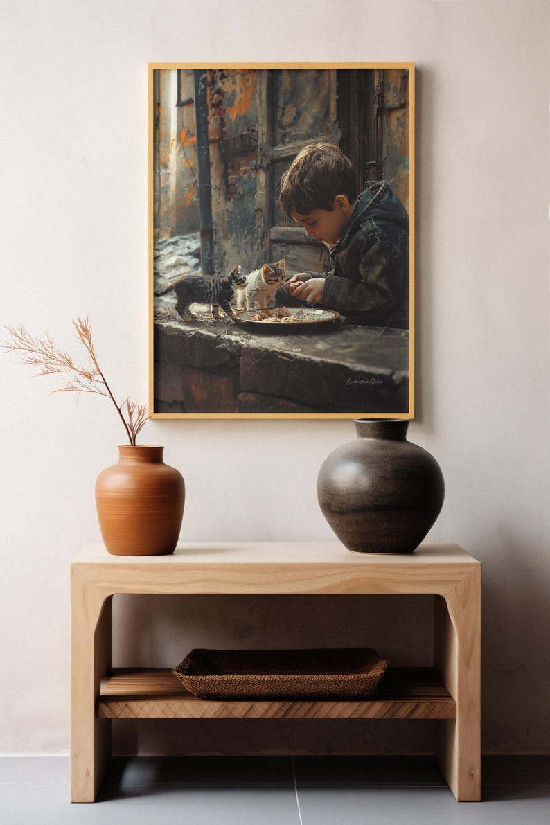 Shared Blessings Enchanting Abstract Art. an Enchanting Gift for ...