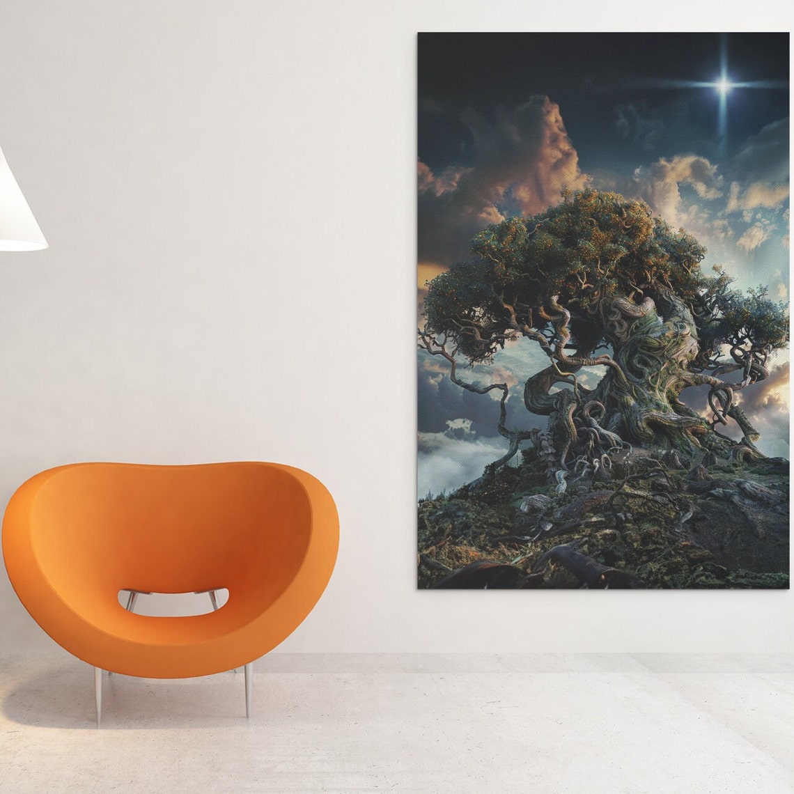 Tree of Life Stunning Modern Wall Print Perfect for Any Room. Digital ...