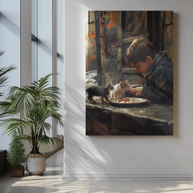 Shared Blessings - Enchanting Abstract Art. an Enchanting Gift for ...