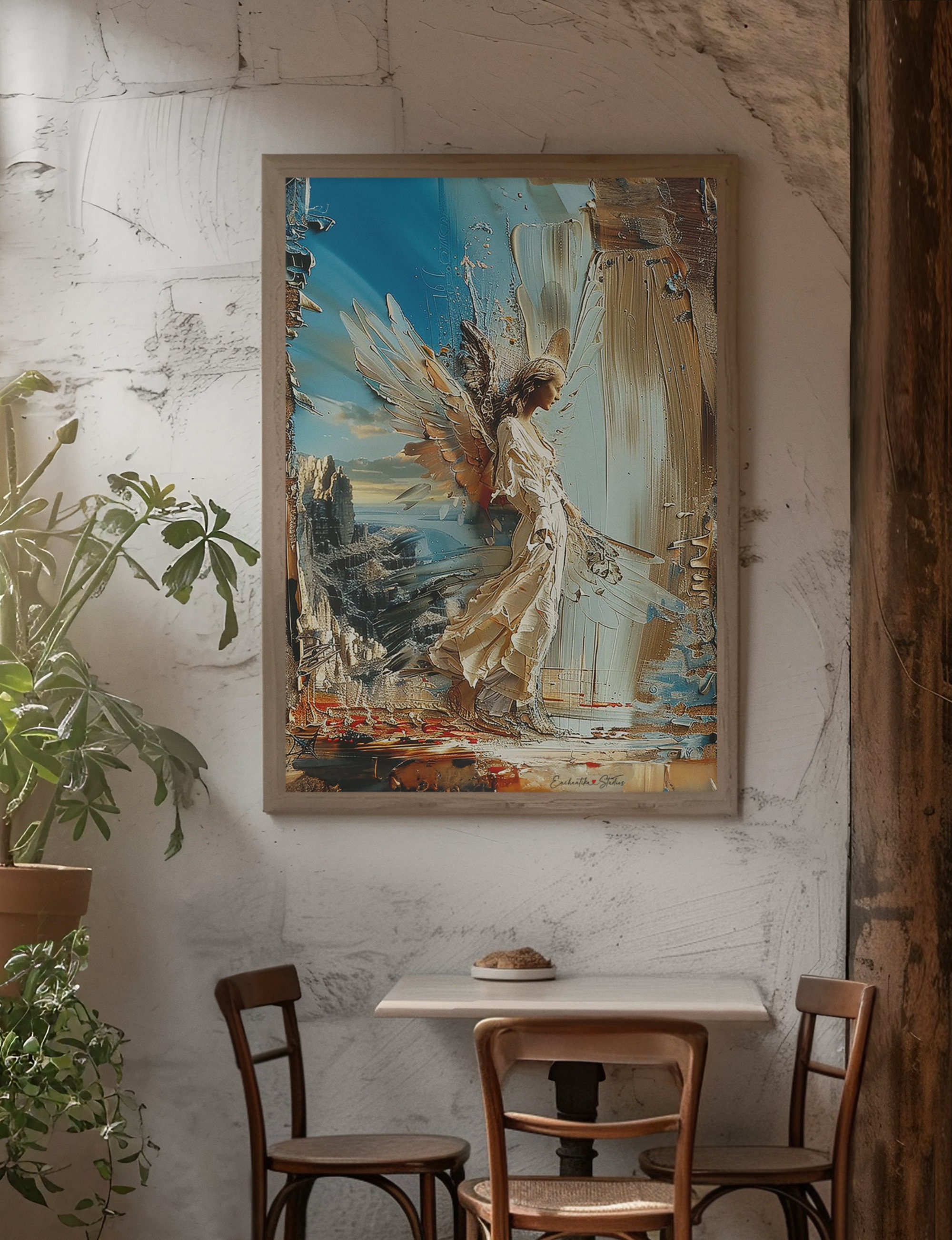 Guardian Angel - Beautiful Abstract Art. Perfect for Your Home. Perfect ...