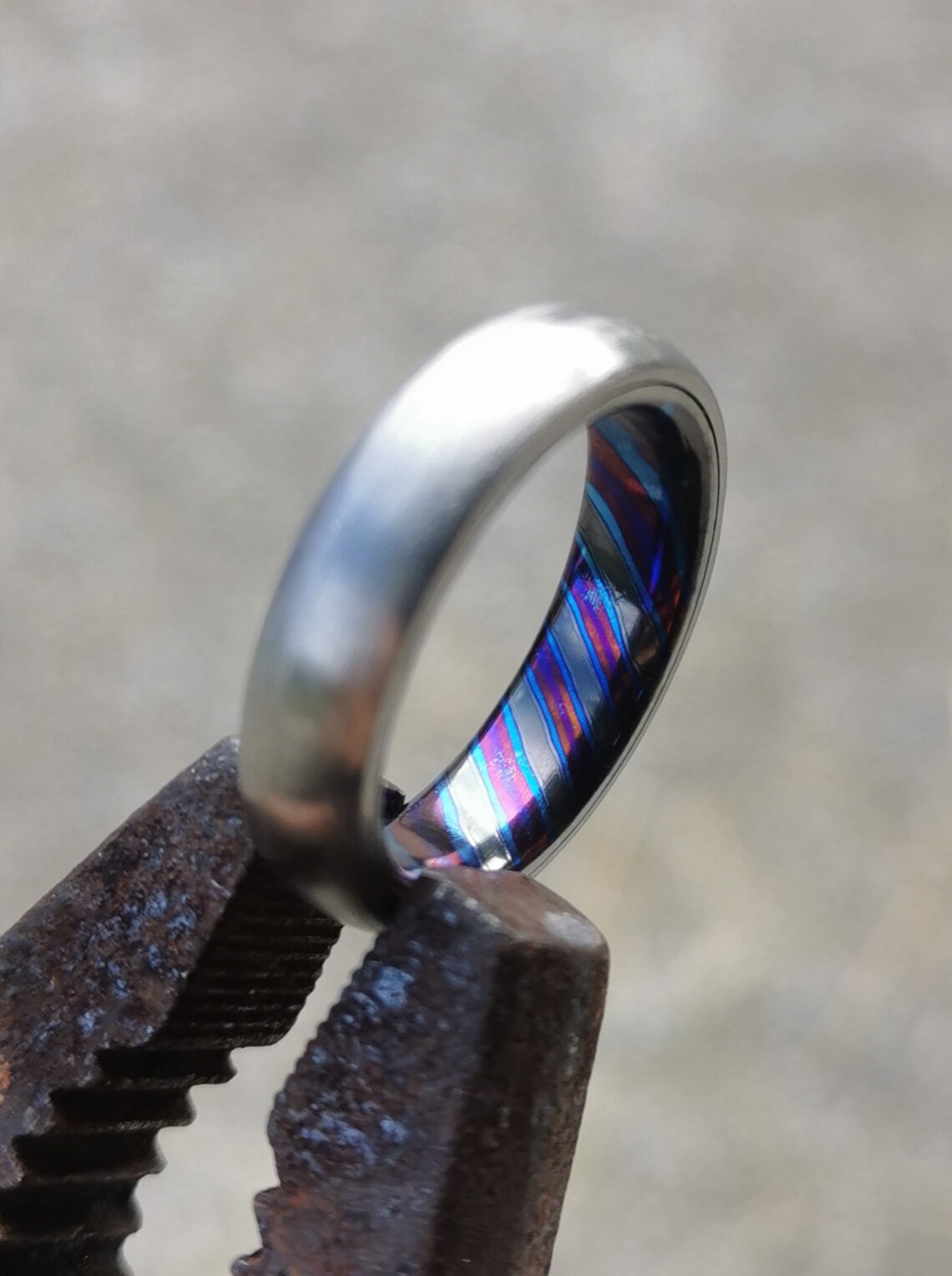 Zircuti X Titanium Ring Wedding Engagement Exotic Metal - Etsy