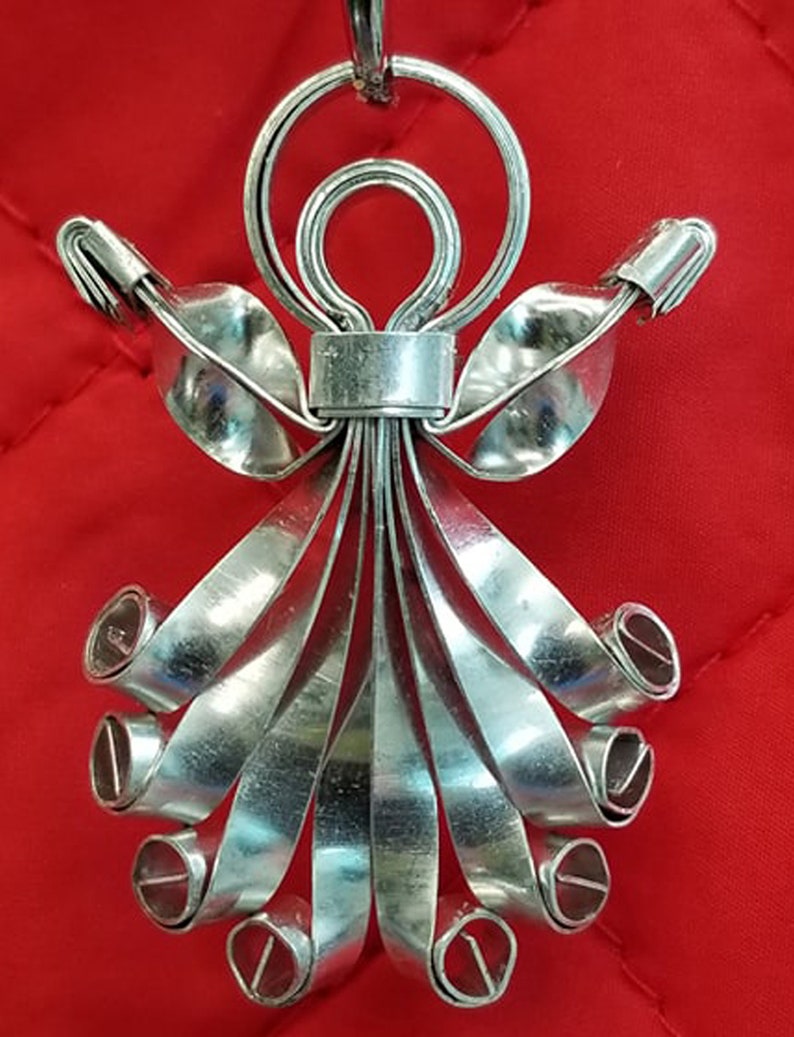 ANGEL ORNAMENT Handmade Metal Angel Ornament Christmas - Etsy