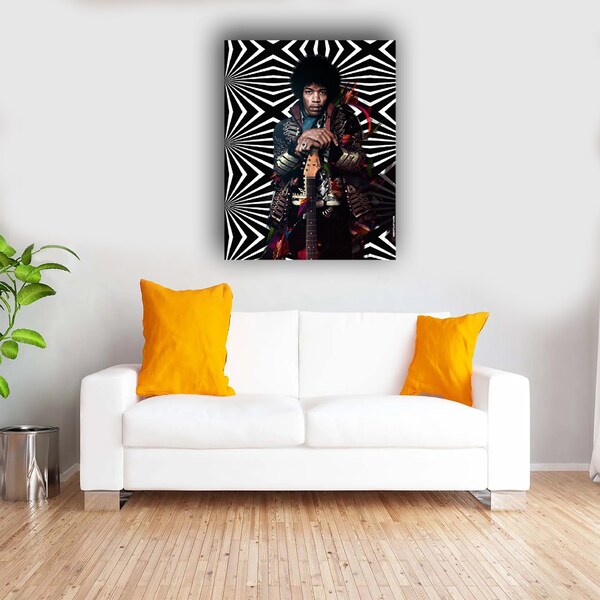 Jimi Hendrix Poster - Etsy