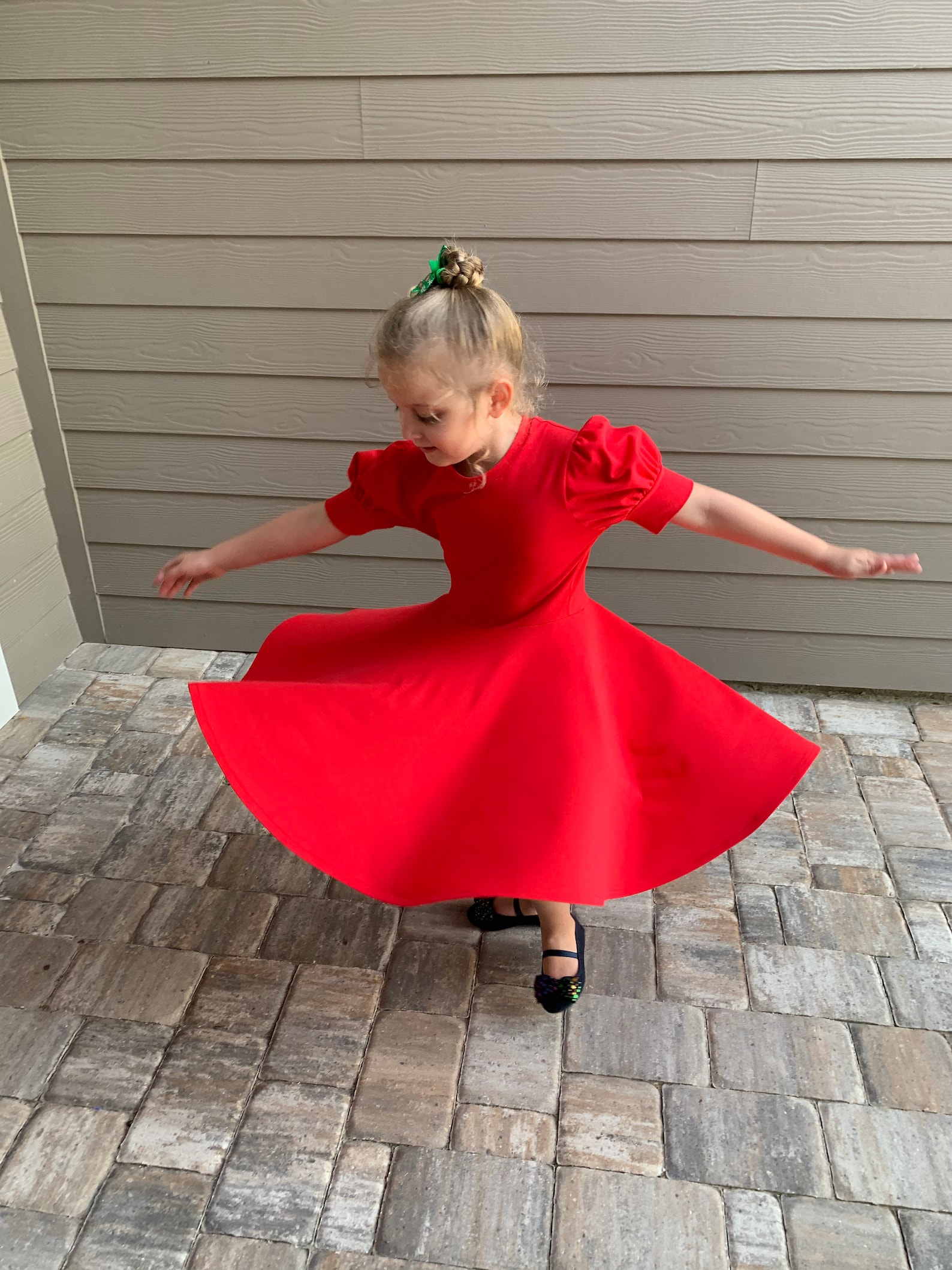 Twirl Dress For Girls Multiple Colors Back To School Dress Etsy