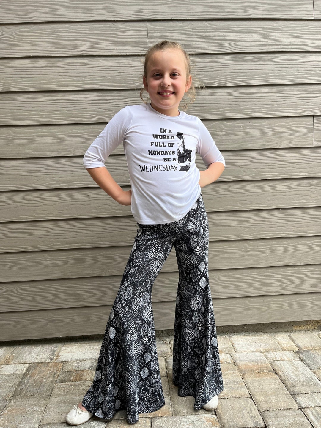 Girls Boho Bell Bottoms: Soft Material, Size Newborn - 16 Years Old ...