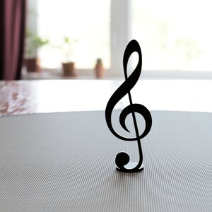 Music Gifts Small Treble Clef Art Sculpture Gift for Musician or Music ...