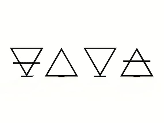 Alchemical Symbol For Fire