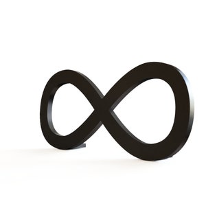 Minimalistic Infinity Statue: Symbol of Infinite Possibilities and ...