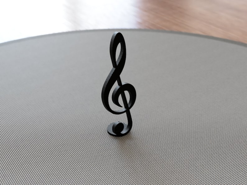 Music Gifts Small Treble Clef Art Sculpture Gift for - Etsy