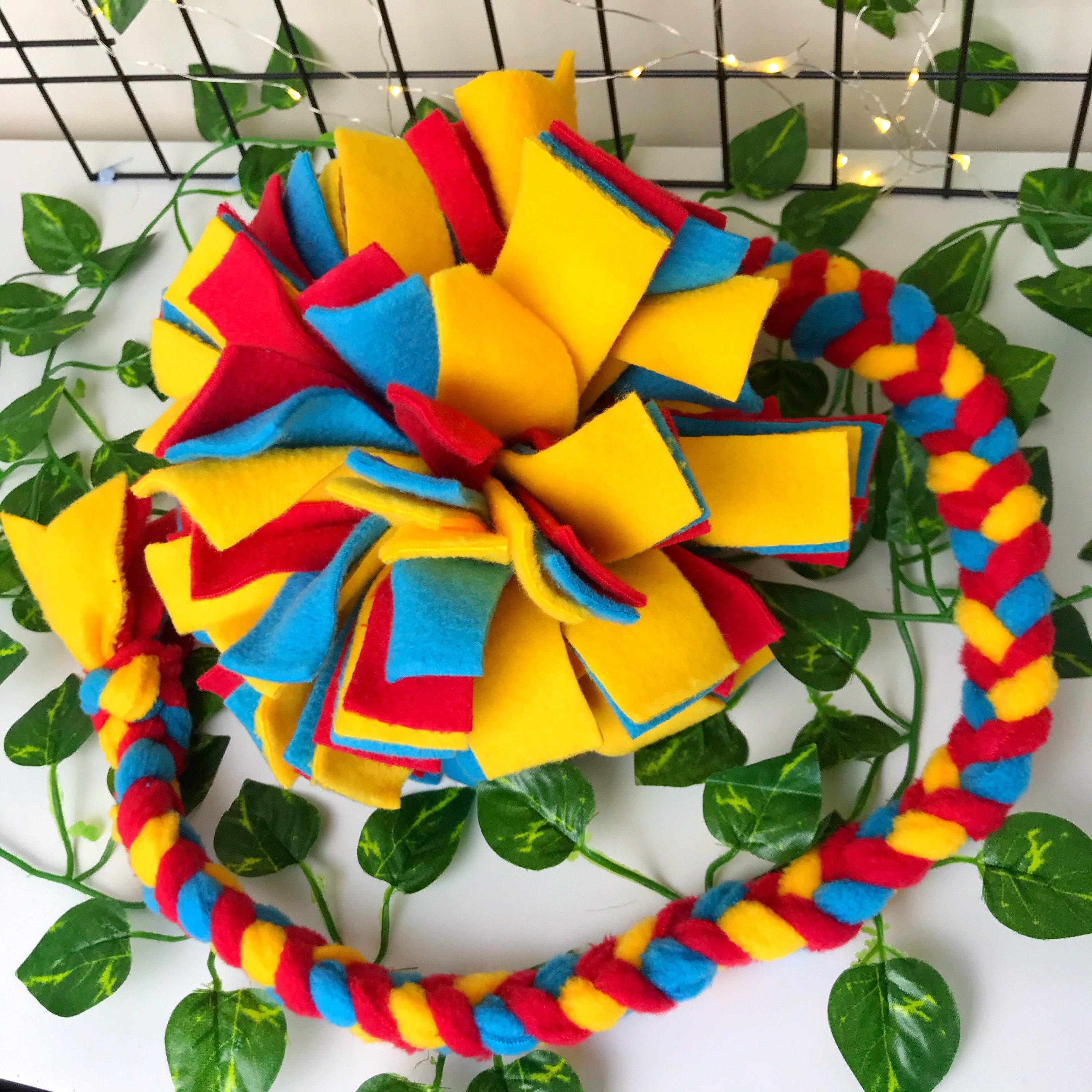 Snuffle Flyball Tug Toy Dog Toy Agility and Flyball | Etsy