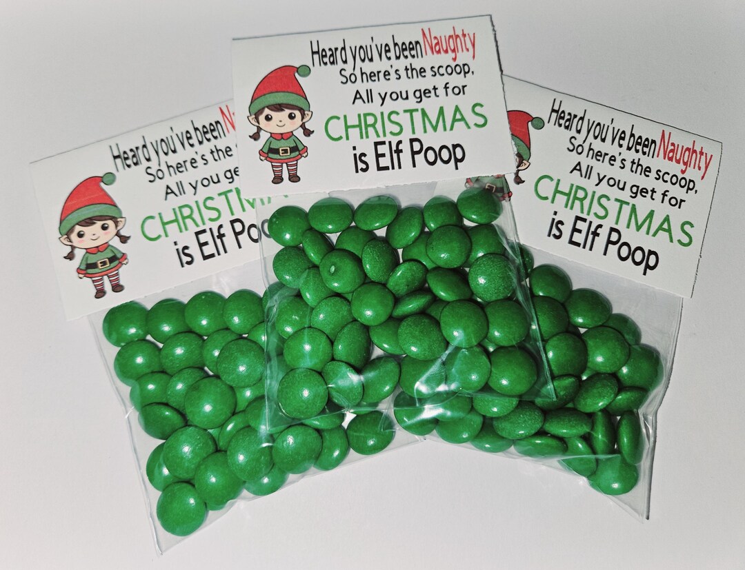 Candy Stocking Stuffers Christmas Treats / School / Party Favors Elf ...