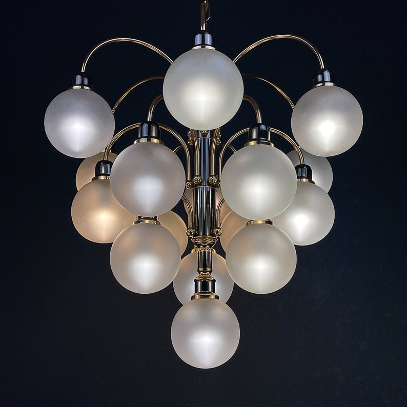 Vintage Ball Chandelier by Orion Austria, 1980s, Mid-century Modern ...