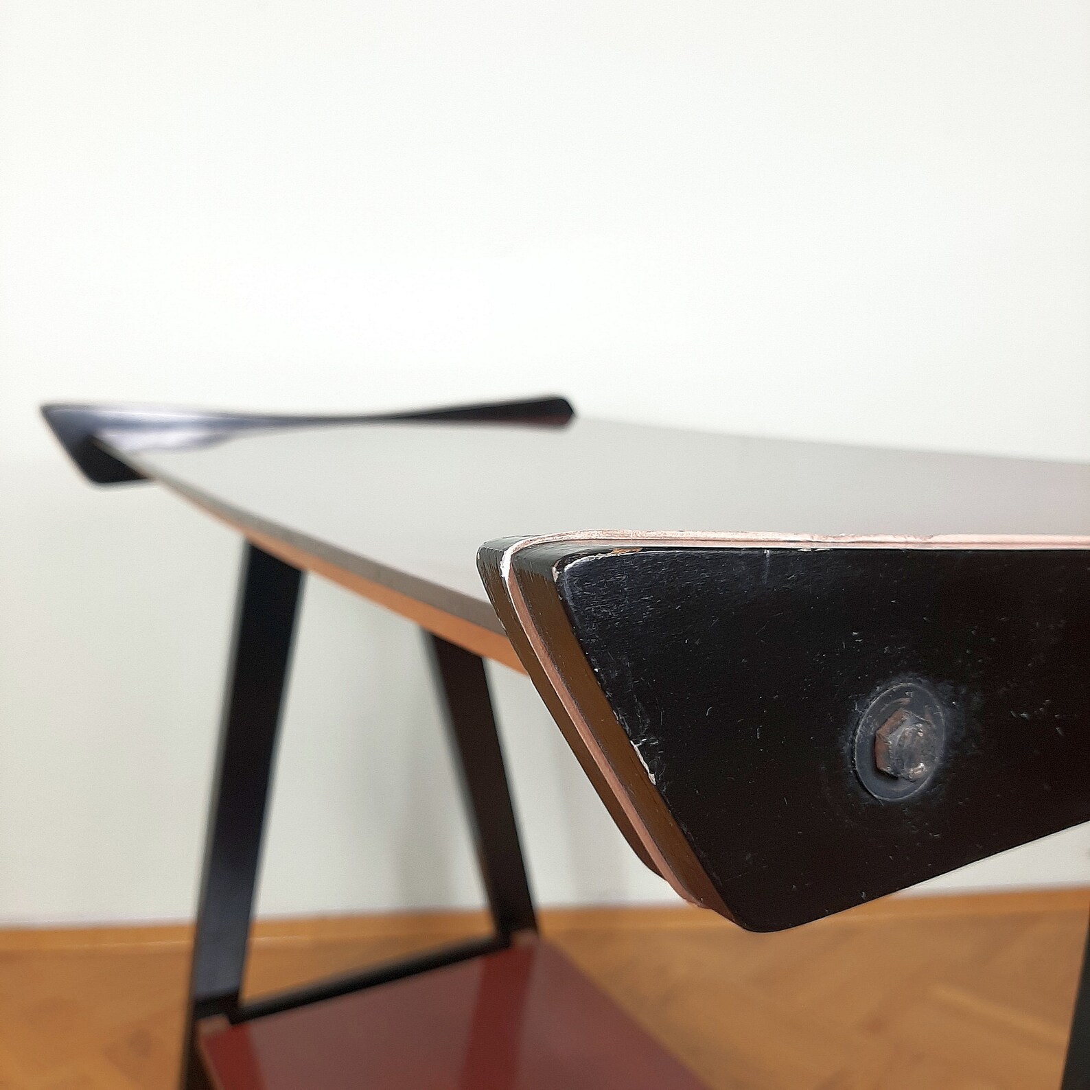 Mid-century TV or Radio Console Table, Yugoslavia 1970s, Retro ...