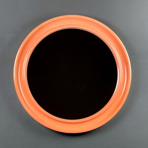 Mid-century Orange Bakelite Mirror Carrara & Matta Model America Italy ...