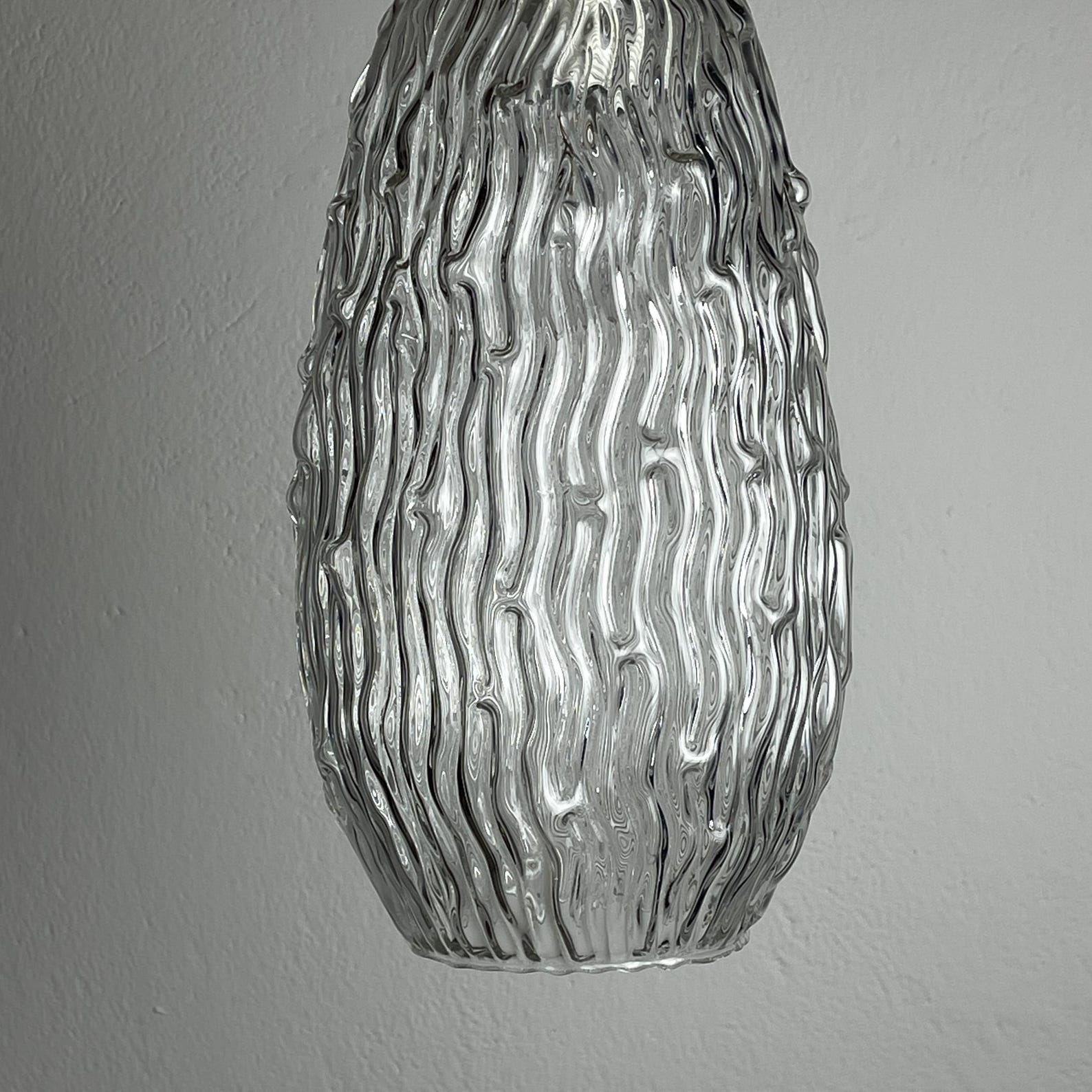 Vintage Murano Glass Pendant Lamp, Italy 1950s, Vintage Home Decor - Etsy