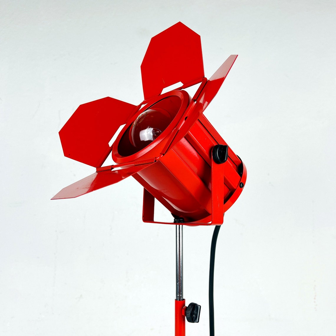 Retro Adjustable Spotlight Table Lamp Italy 1980s Mid-century - Etsy