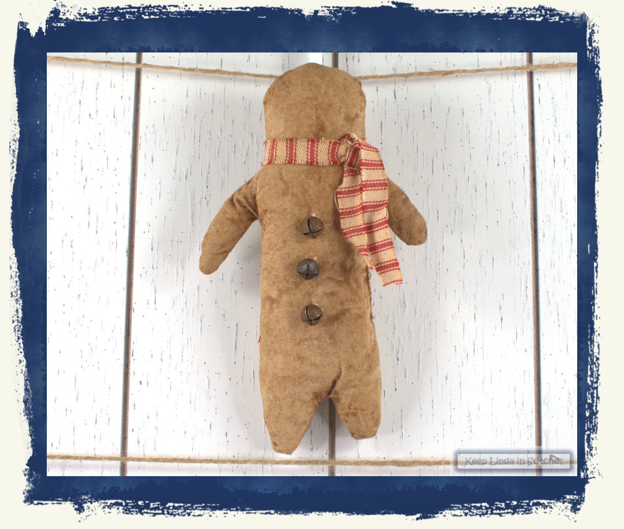 Prim Gingerbread Man | Home Decor | Christmas Decor - Etsy