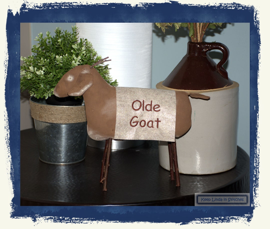Primitive Olde Goat | Home Decor | Prim Farm Animal - Etsy