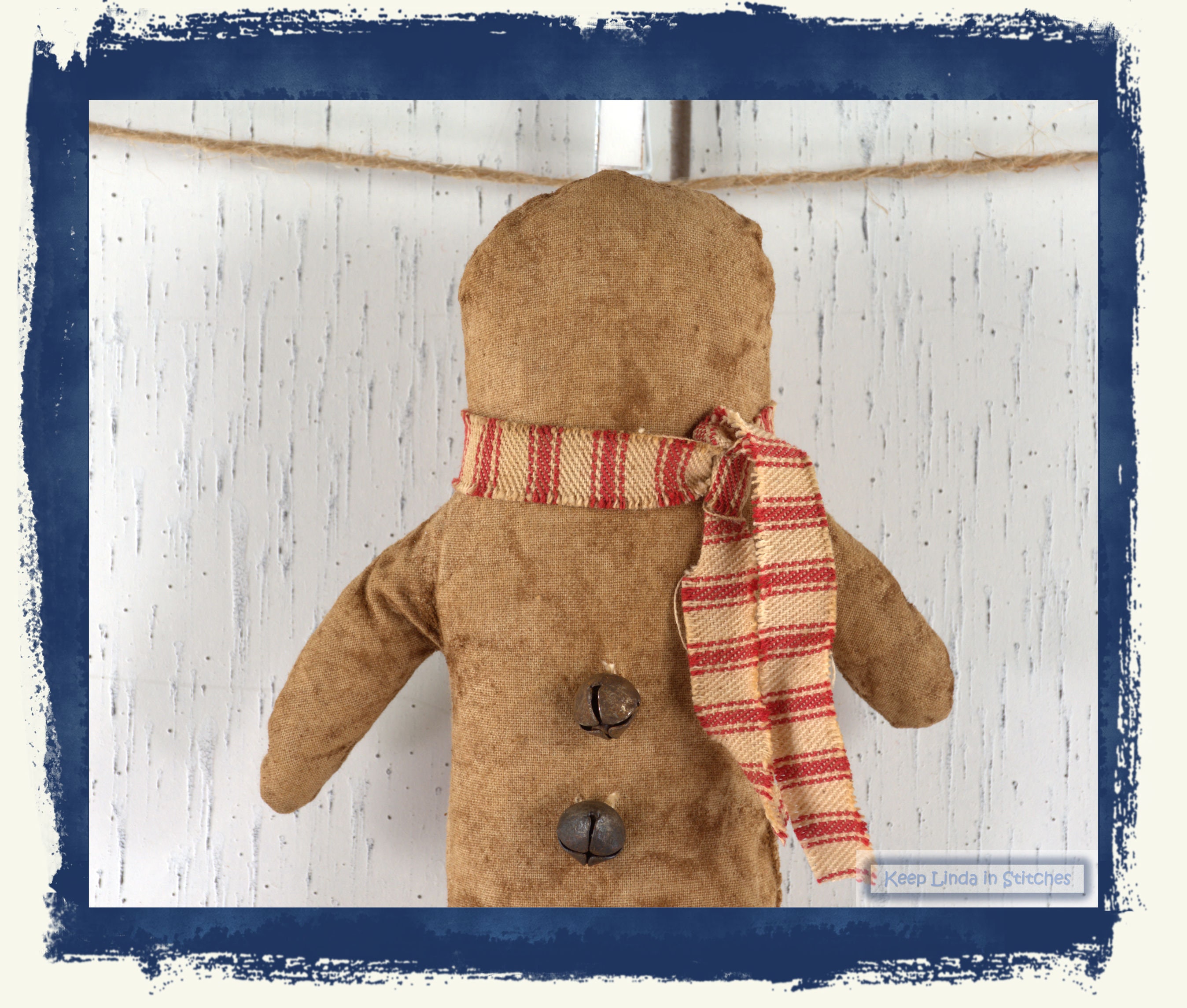 Prim Gingerbread Man | Home Decor | Christmas Decor - Etsy