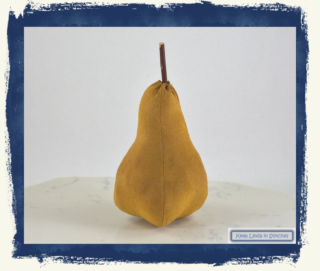 Primitive Golden Pear | Home Décor | Bowl Filler - Etsy