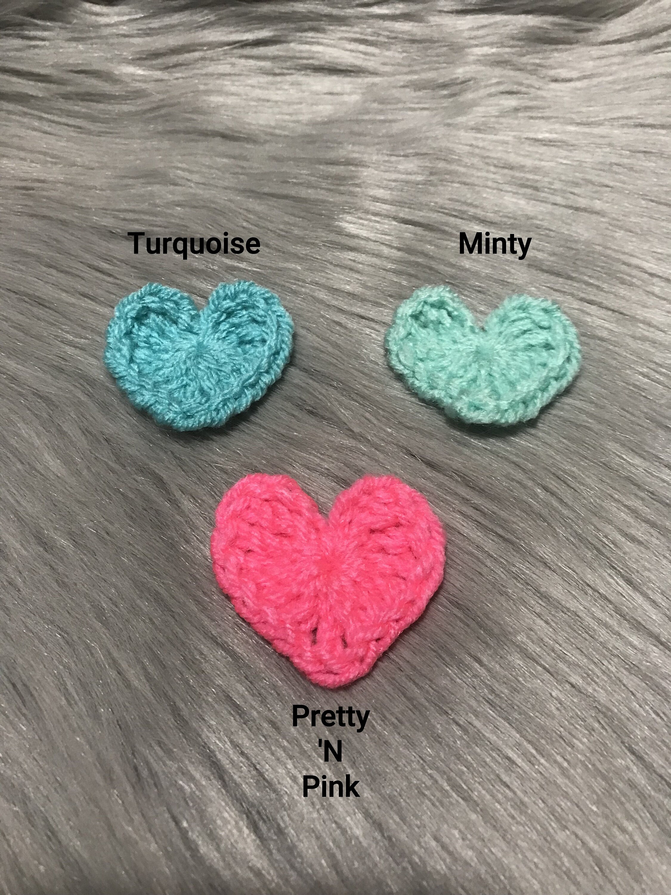 Pocket Hug Keepsake With Crochet Heart in Pastel Shades - Etsy