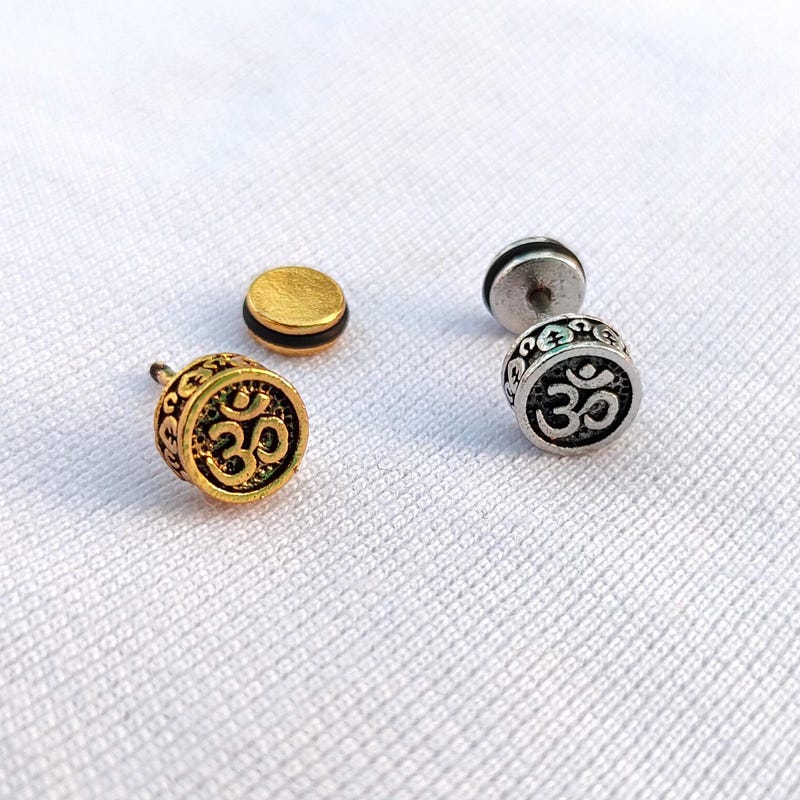Om Earrings - Etsy