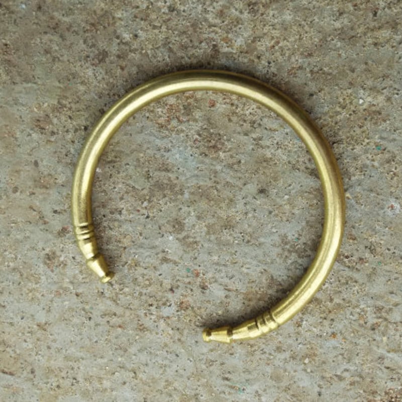 Solid Brass Bracelet - Etsy
