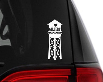 Water Tower Decal - Etsy