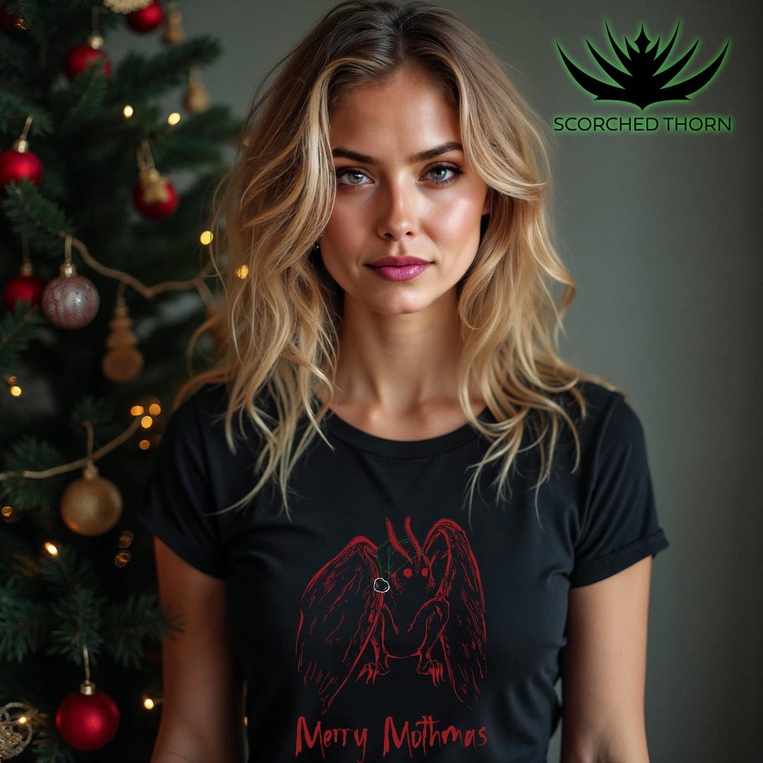 Merry Mothmas, Mothman Shirt, Point Pleasant Shirt, Point Pleasant ...