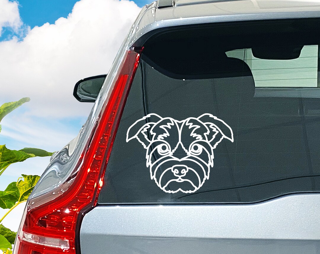 Yorkie Decal, Yorkie Car Decal, Dog Decal, Dog Car Decal, I Love My ...