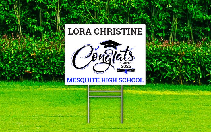 Graduation Yard Sign, Senior Announcement Sign, Personalized, Custom ...