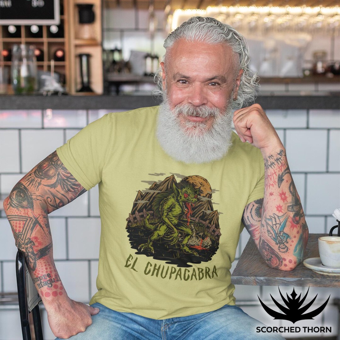 Chupacabra Shirt, Cryptid, Vampire, Goat Sucker, Blood Drinker - Etsy