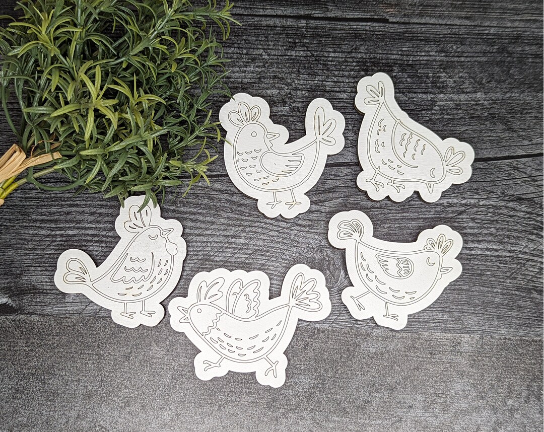 Chicken Magnets, Refrigerator Magnet, Kitchen Chicken, Kitchen Magnet ...