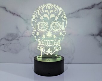 Sugar Skull Light | Etsy