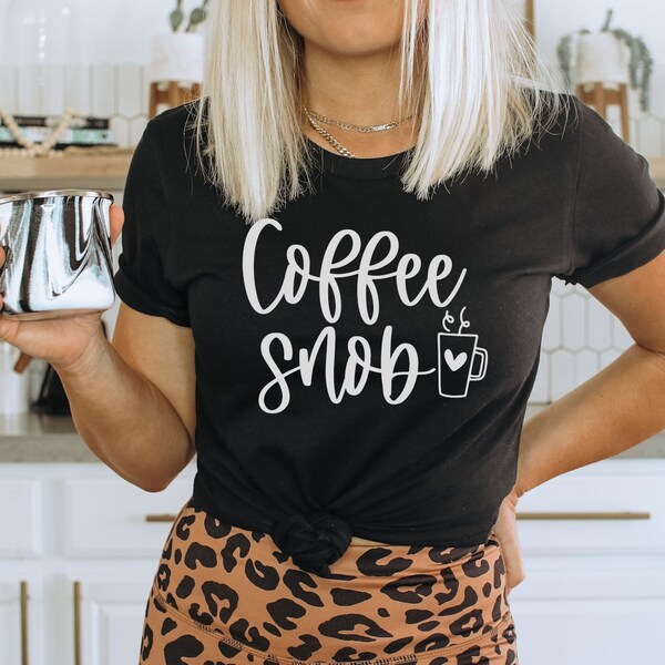 Coffee Snob Svg - Etsy
