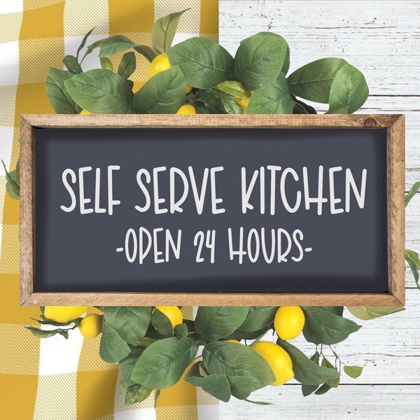 Self Serve Kitchen - Etsy