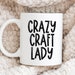 Crazy Craft Lady Svg Crazy Crafter Svg Sewing Svg Crafting Svg Craft ...