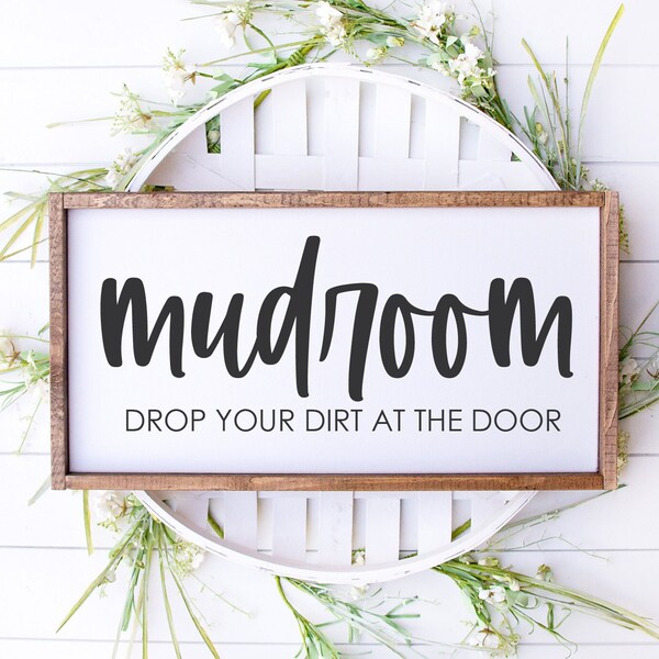 Mud Room Sign - Etsy