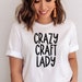 Crazy Craft Lady Svg Crazy Crafter Svg Sewing Svg Crafting Svg Craft ...