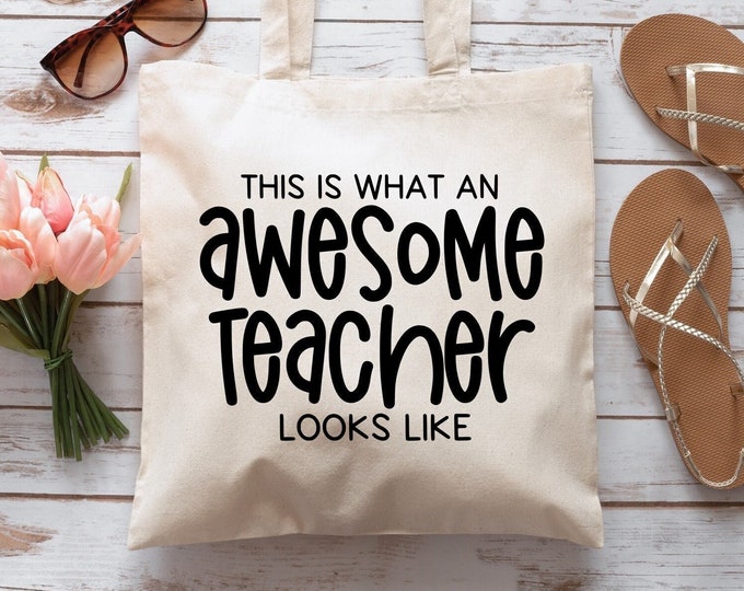 This is What an Awesome Teacher Looks Like SVG Teacher Svg Teacher ...