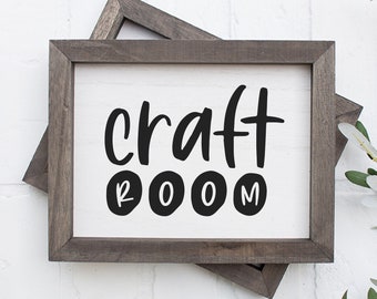 Craft Room Sign - Etsy