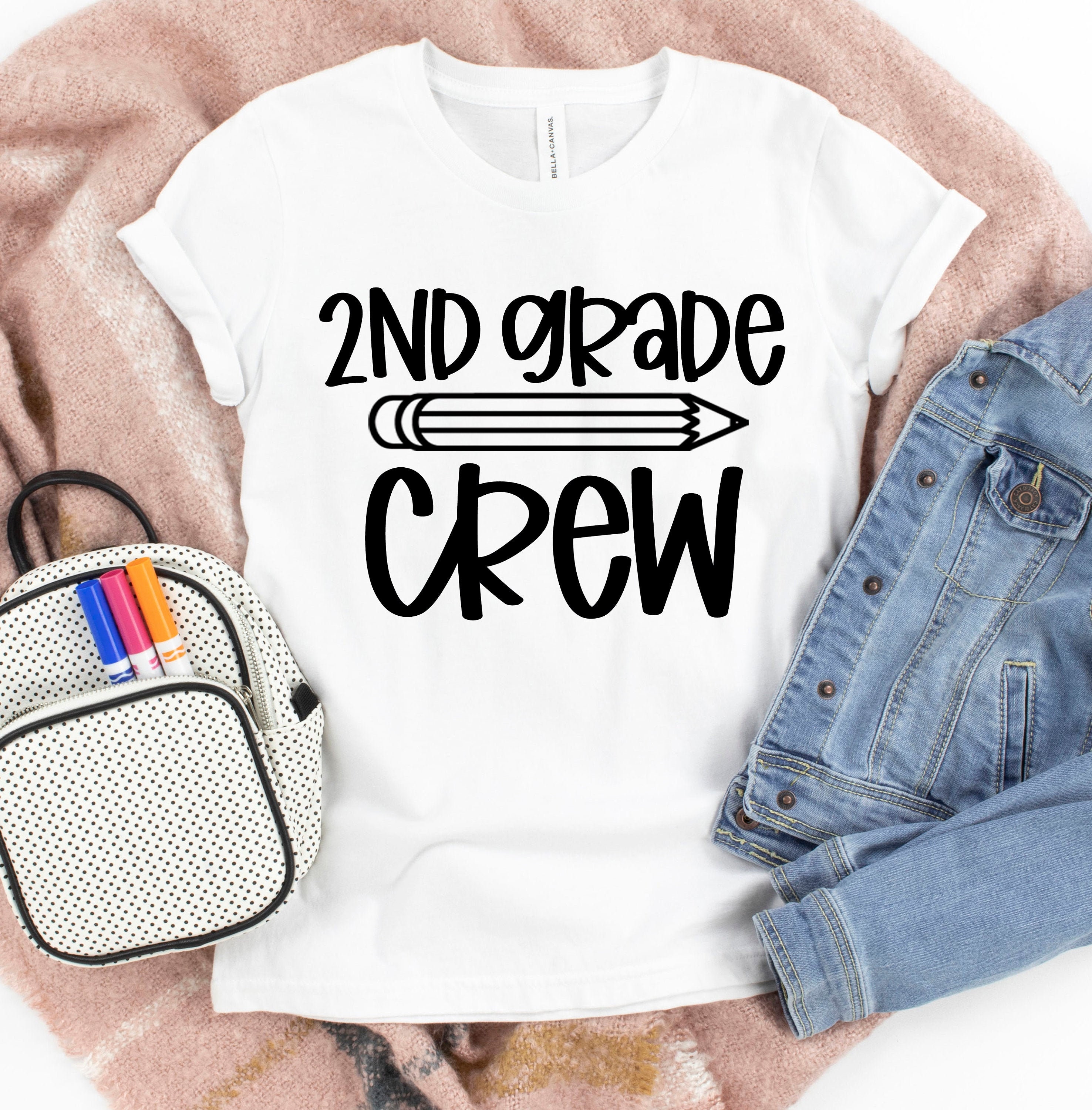 2nd Grade Crew SVG Second Grade Crew Svg Second Grader Svg | Etsy
